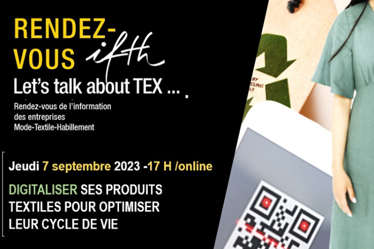 RDV IFTH : Digitaliser ses produits textiles pour optimiser leur cycle ...